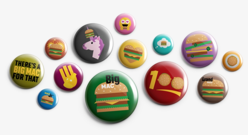 Big Mac Emojis - Badge PNG Image | Transparent PNG Free Download on SeekPNG