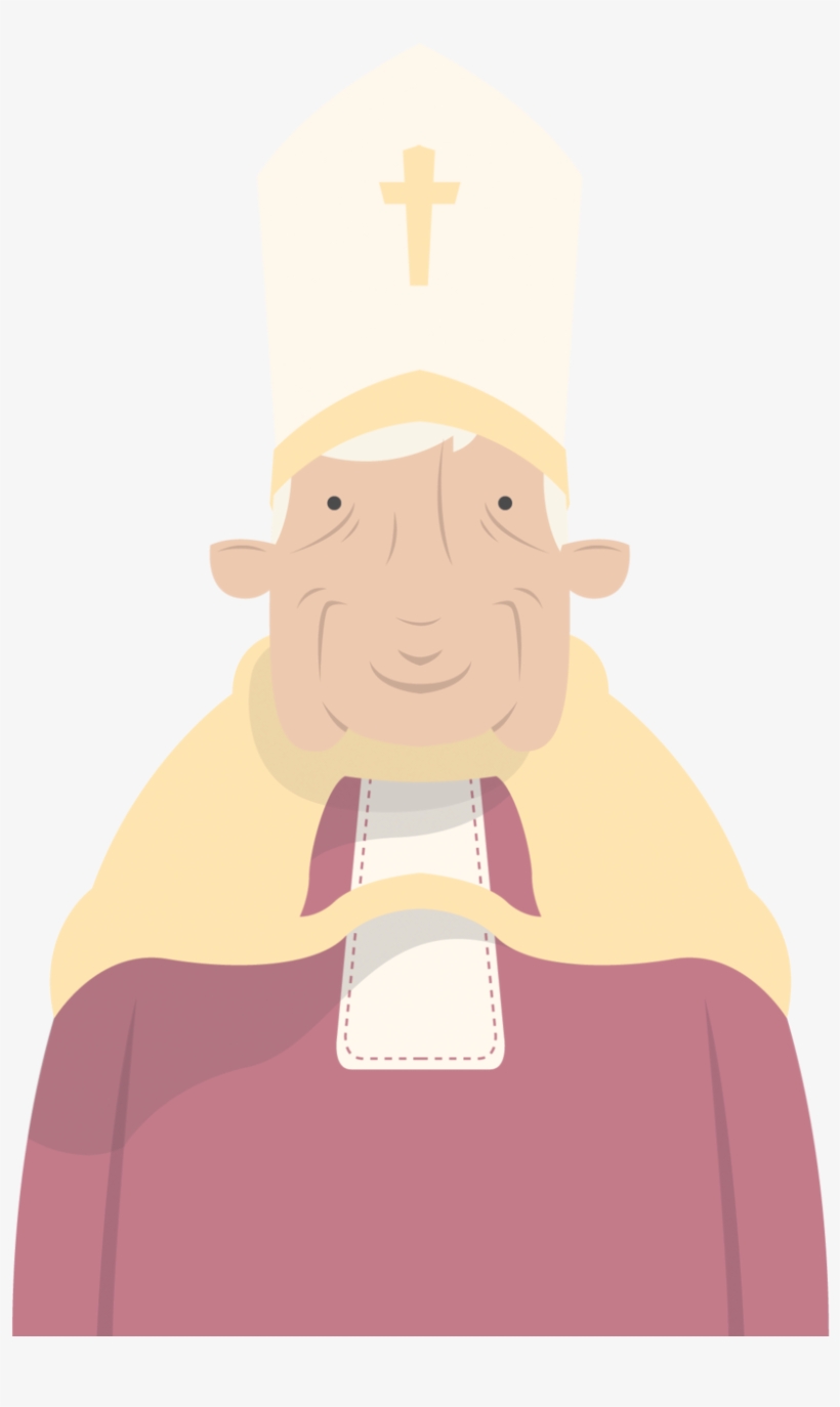 Pope Francis Vector Clip Art Download At Vectorportal