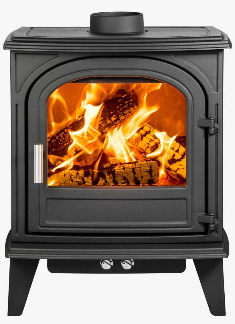 Cleanburn Nordstrand 5 Single Door Defra Approved Woodburning PNG Image ...