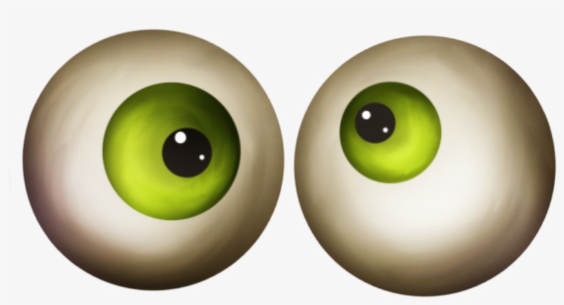 Eyes Green Halloween Crazy Freetoedit Png Crazy Eyes - Circle PNG Image ...