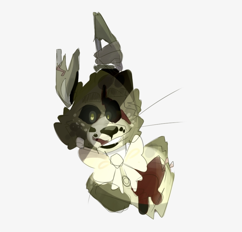A Sketch Of Springtrap - Illustration PNG Image | Transparent PNG Free ...