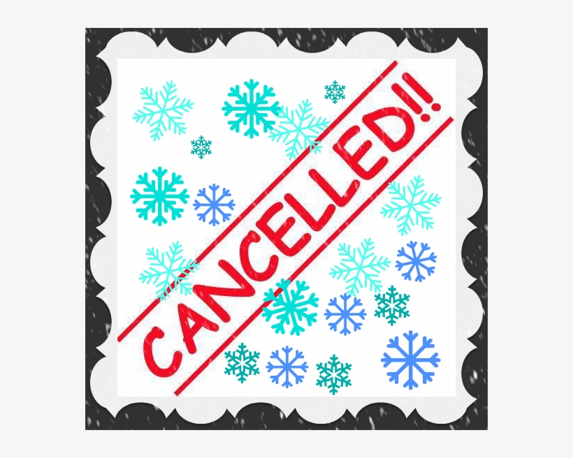 Cancelled For Snow - Cancelled PNG Image | Transparent PNG Free ...