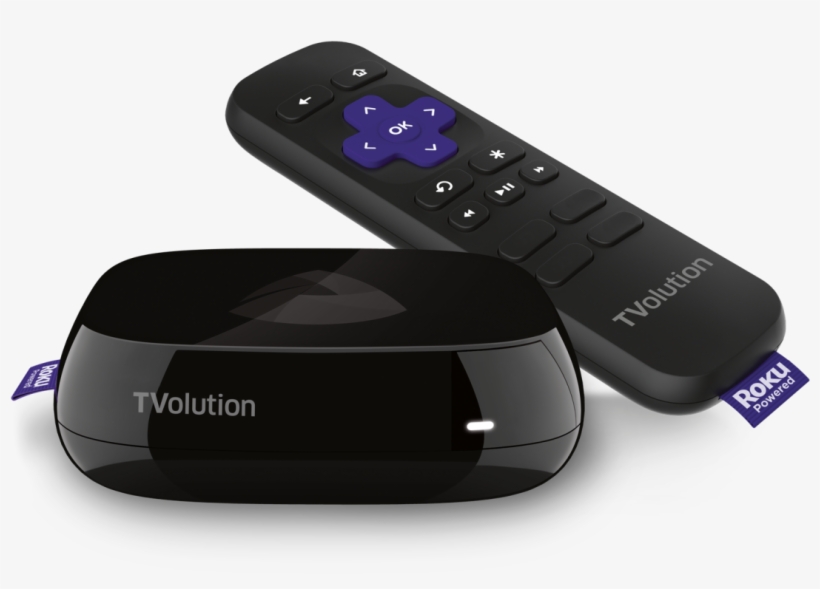 Pldt Introduces Roku Powered Tvolution - Roku Tv Box PNG Image ...