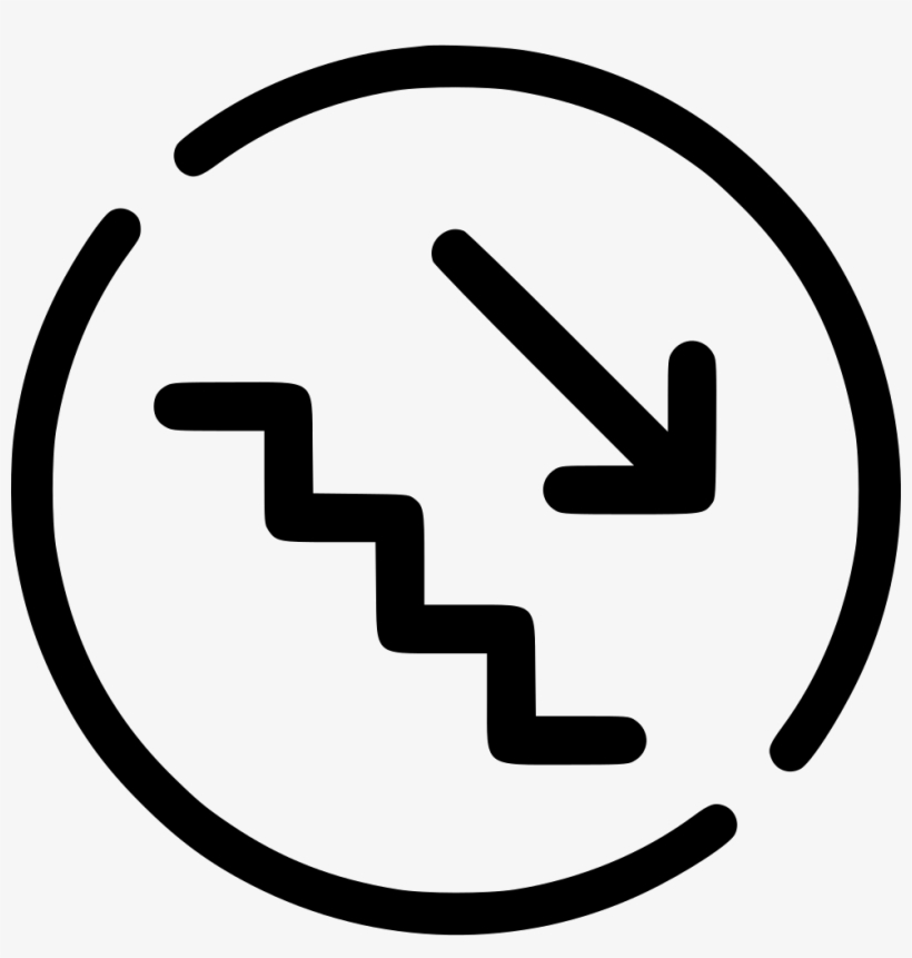 Png File - Staircase Symbol To Left PNG Image | Transparent PNG Free ...