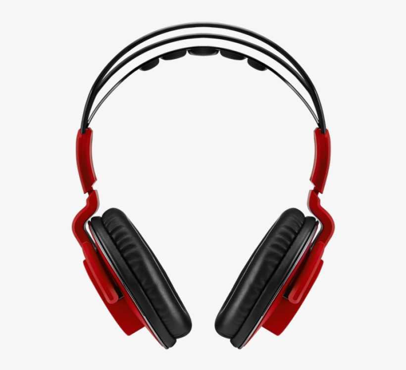 Bitfenix Flo Gaming Fire Red Softouch Headset - Headphones PNG Image ...