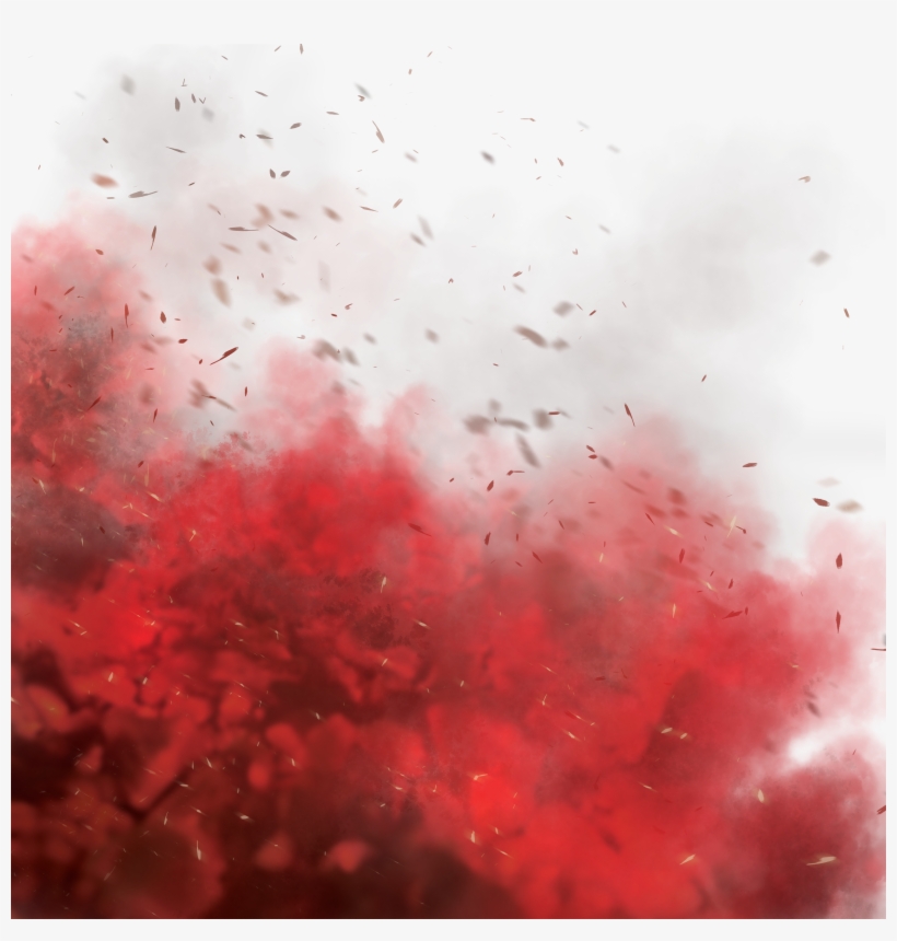 Download Red Smoke Overlay Effect - Flock | Transparent PNG Download ...