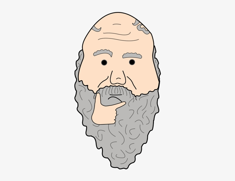 Socrates Messages Sticker-5 - Philosophy PNG Image | Transparent PNG ...