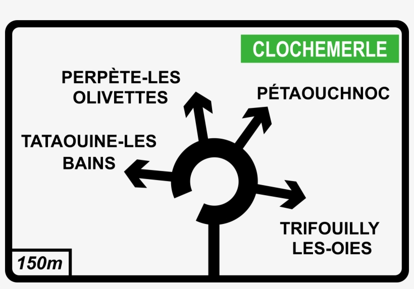 This Free Icons Png Design Of Panneau De Rond Point PNG Image ...