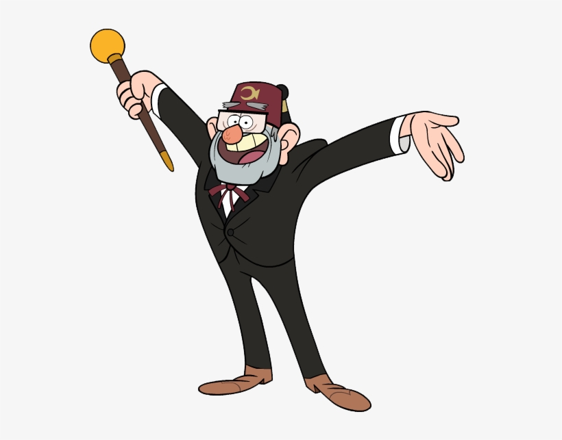 T O - Gravity Falls Grunkle Stan PNG Image | Transparent PNG Free ...