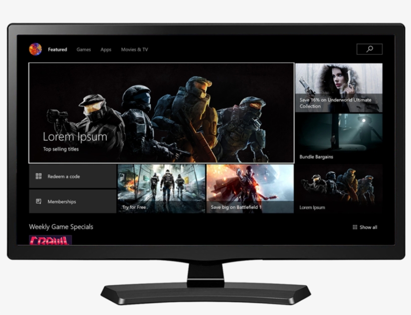 Halo - Led-backlit Lcd Display PNG Image | Transparent PNG Free ...