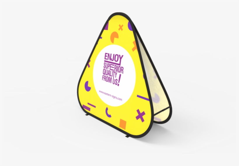 Triangle Pop Up A Frame Banner - Cartoon PNG Image | Transparent PNG ...