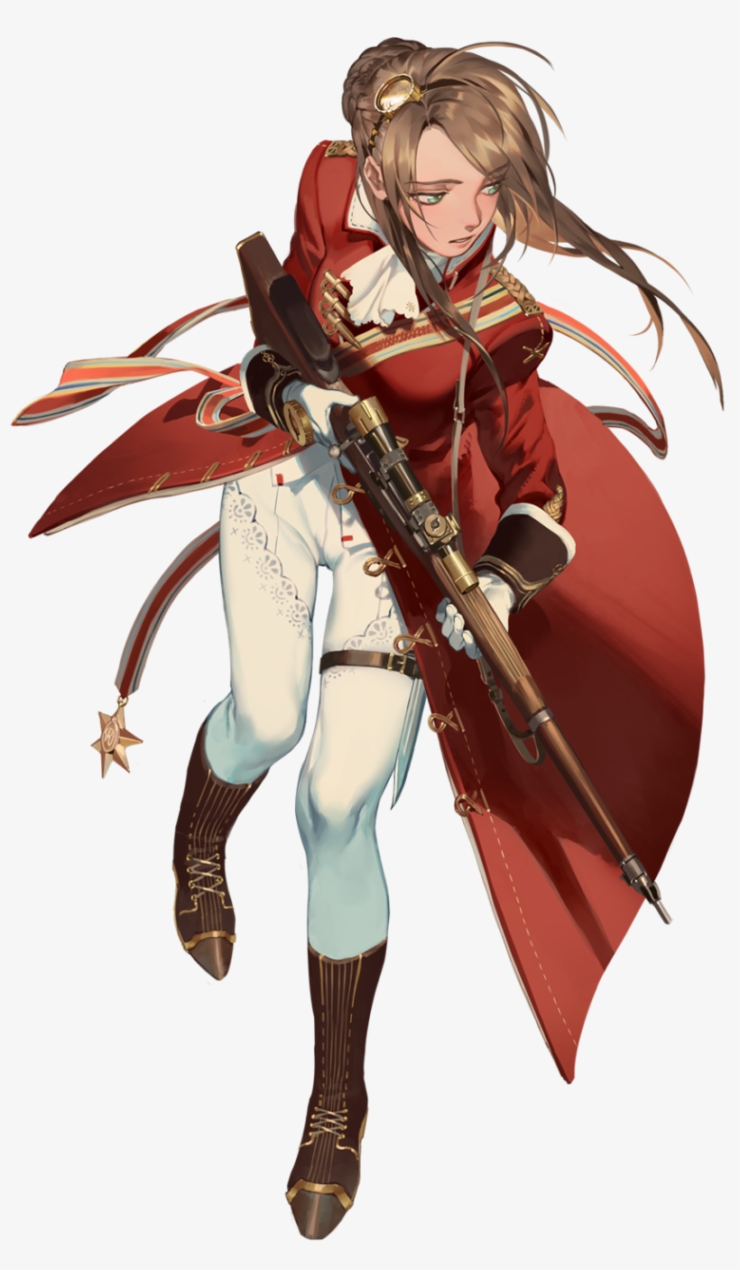 Girls Frontline Defense Drill - Girls Frontline Lee Enfield PNG Image ...