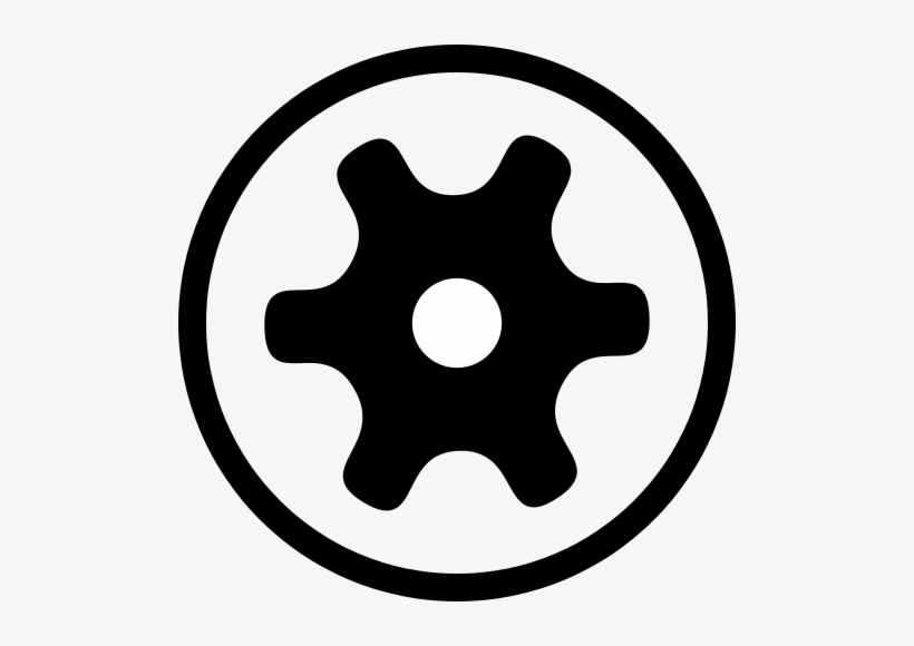 This Image Rendered As Png In Other Widths - Polydrive Screw Head PNG ...