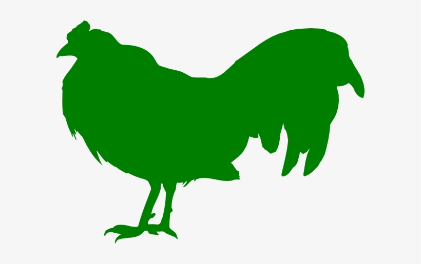 Green Chicken Clipart - Chicken Vector Green PNG Image | Transparent ...