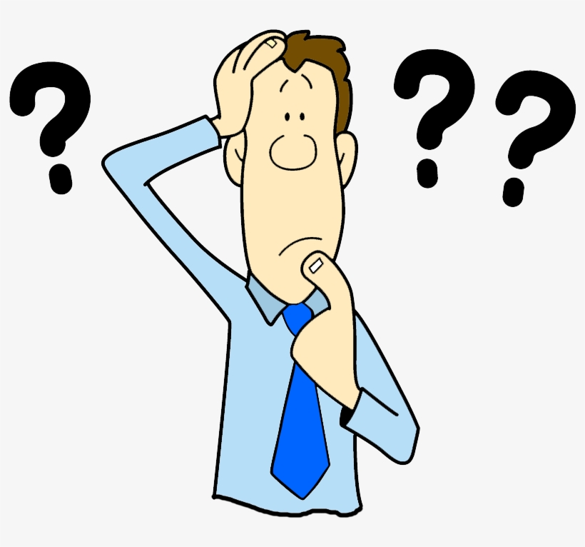 Download Confused Man Png Clip Art Transparent - Confused Man Clipart ...