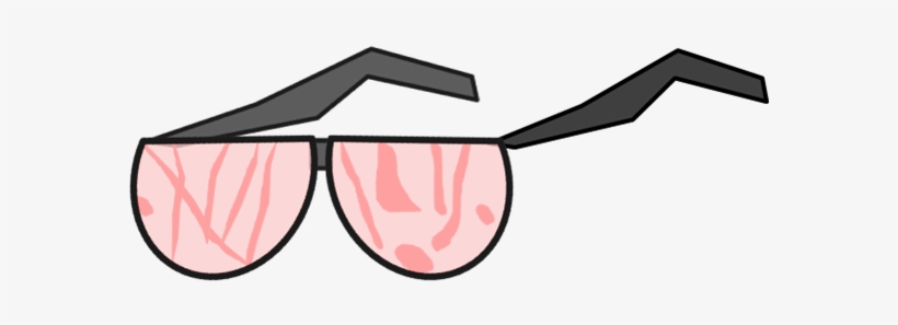Blood Glasses - Bfdi Glasses PNG Image | Transparent PNG Free Download ...