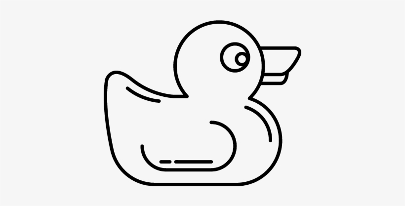 Download Duckling Drawing Outline - Outline Of A Rubber Ducky ...