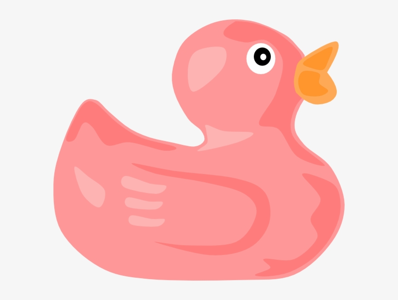 Pink Rubber Ducky Clipart - Clip Art PNG Image | Transparent PNG Free ...