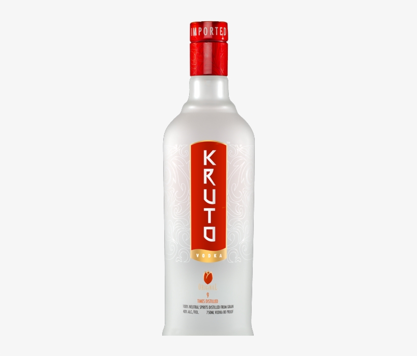 9 Times Distilled - Kruto Vodka PNG Image | Transparent PNG Free ...