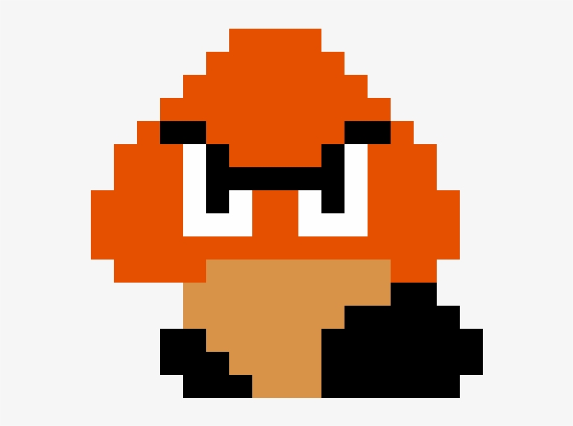 Download Goomba - Super Mario 8 Bit Goomba | Transparent PNG Download ...