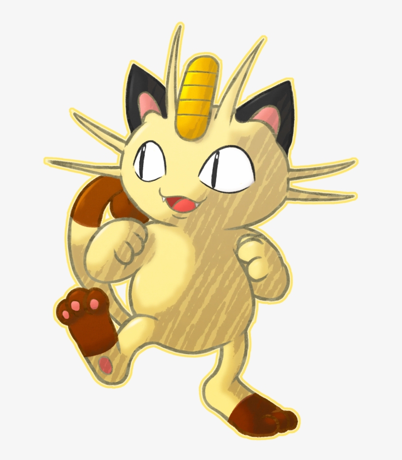 Download Meowth - Cartoon | Transparent PNG Download | SeekPNG