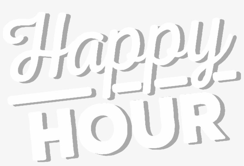 Download Happy Hour Front - Calligraphy | Transparent PNG Download ...