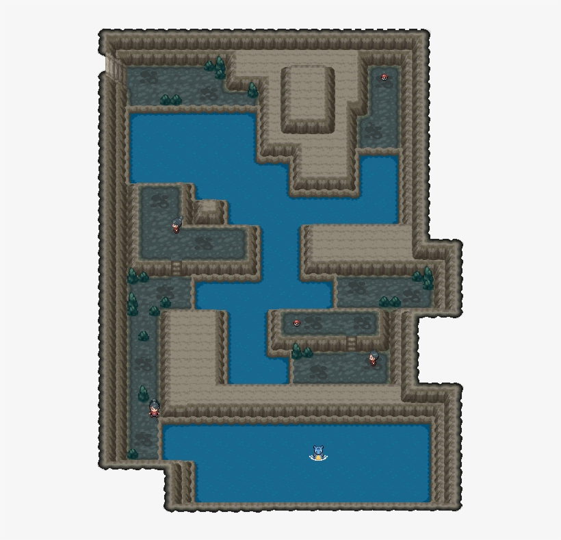 Trainers - Soul Silver Union Cave Map PNG Image | Transparent PNG Free ...