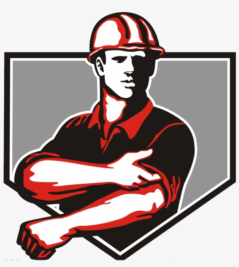 Construction Worker Architectural Engineering Clip - Construction ...