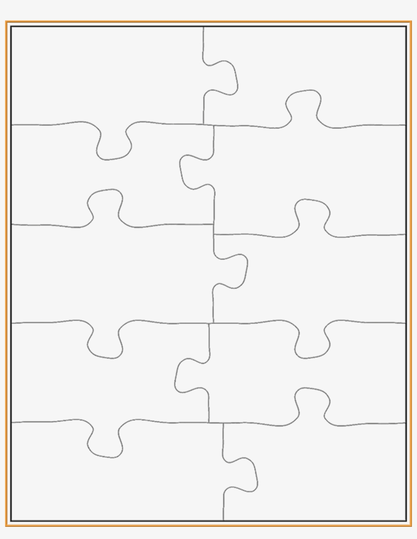3000 X 3728 5 - Blank Puzzle 9 Pieces PNG Image | Transparent PNG Free ...
