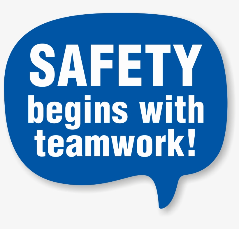 Safety Begins With Teamwork Hard Hat Decals - Yorkshire Carnegie PNG ...