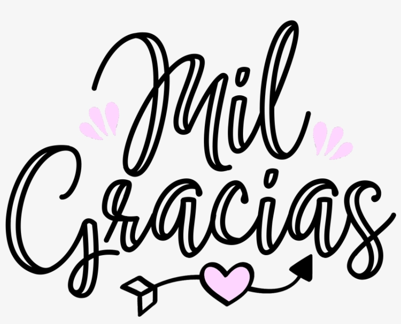 Mil Gracias PNG Image | Transparent PNG Free Download on SeekPNG