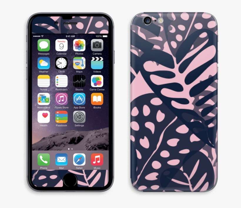 Tropical Plants Army Skin Iphone 6/6s - Biggest Phablet PNG Image ...