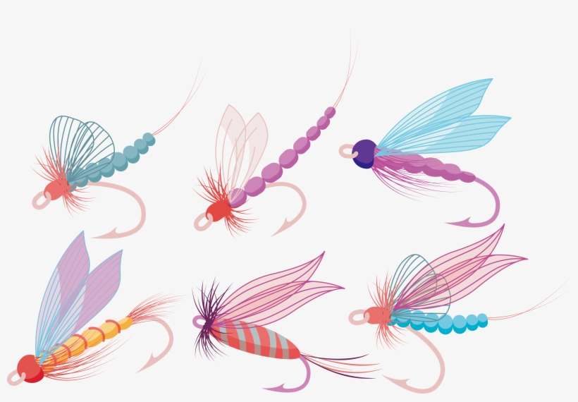 Fly Fishing Fish Hook - Fly Fishing PNG Image | Transparent PNG Free ...