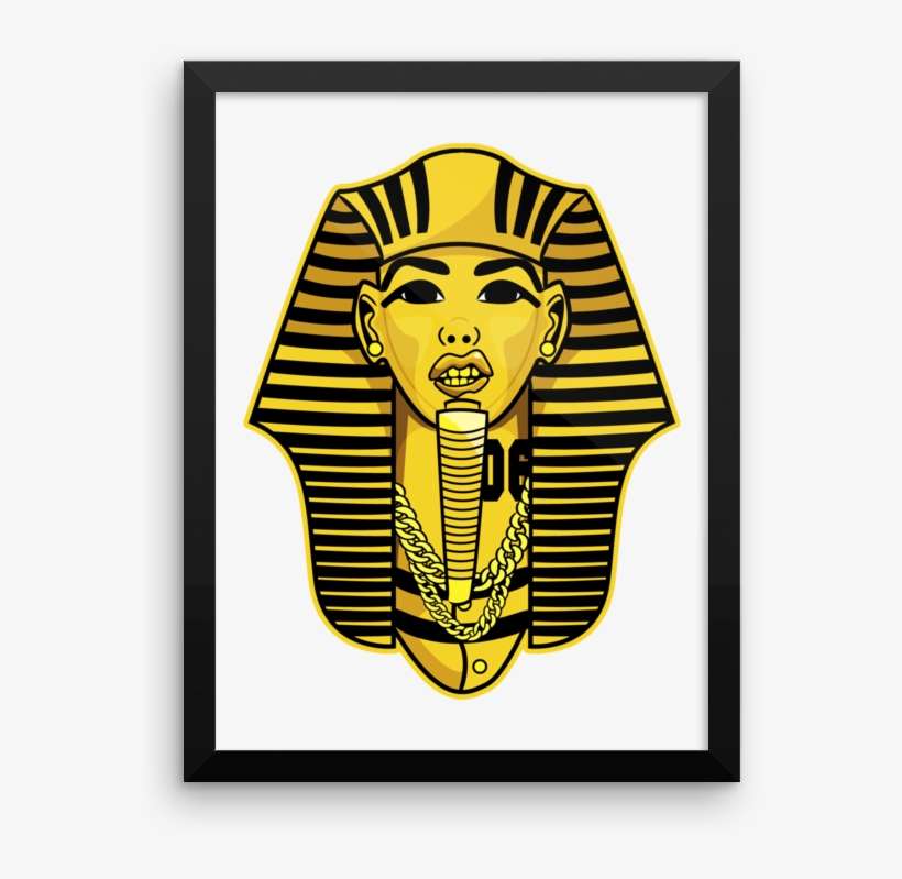 Pharaoh Framed Poster - Illustration PNG Image | Transparent PNG Free ...