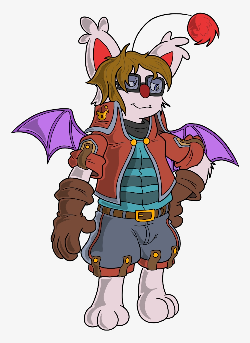 Download Commission - Moogle - Cartoon | Transparent PNG Download | SeekPNG