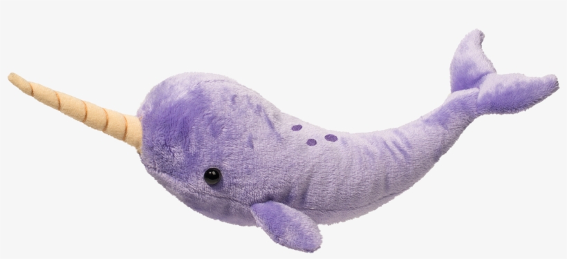 Douglas Spike Narwhal Purple Small - Narwhal Plush PNG Image ...