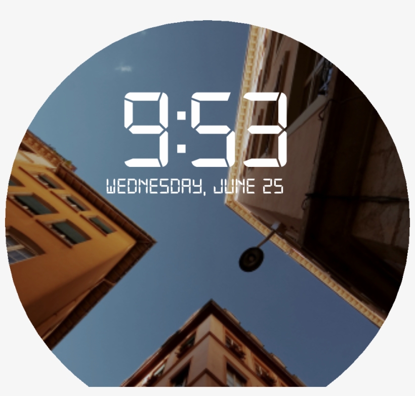 Looking Up Watch Face Preview PNG Image | Transparent PNG Free Download ...