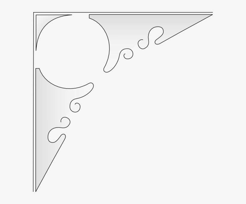 Download Small - Top Left Corner Design | Transparent PNG Download ...
