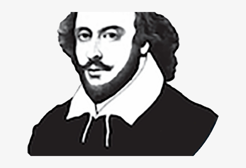 Download Shakespeare Hamlet Black And White | Transparent PNG Download ...
