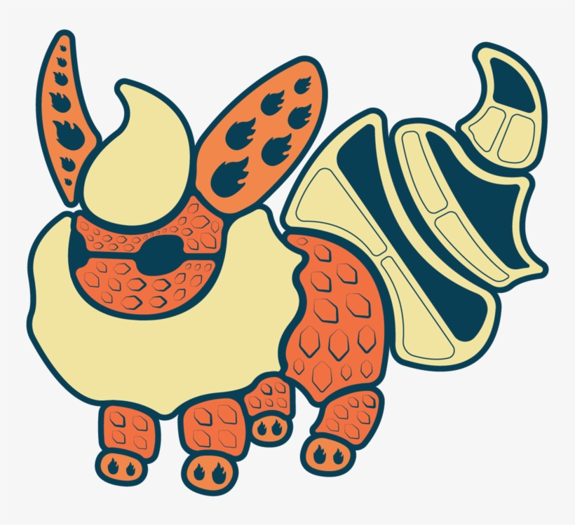 Flareon-sticker PNG Image | Transparent PNG Free Download on SeekPNG