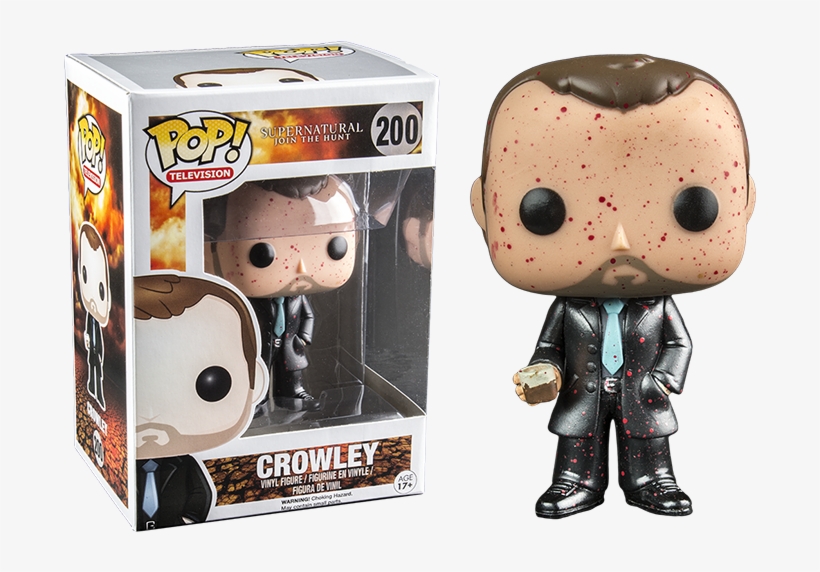Supernatural Crowley Blood Splatter Pop Vinyl Figure - Funko Pop ...