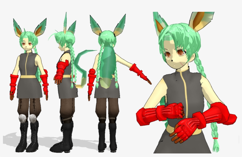 Chocolate The Leafeon - Cartoon PNG Image | Transparent PNG Free ...