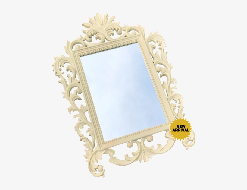 16" X 20" White Ornate Frame - Picture Frame PNG Image | Transparent ...