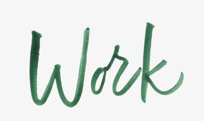 Work - Calligraphy PNG Image | Transparent PNG Free Download on SeekPNG