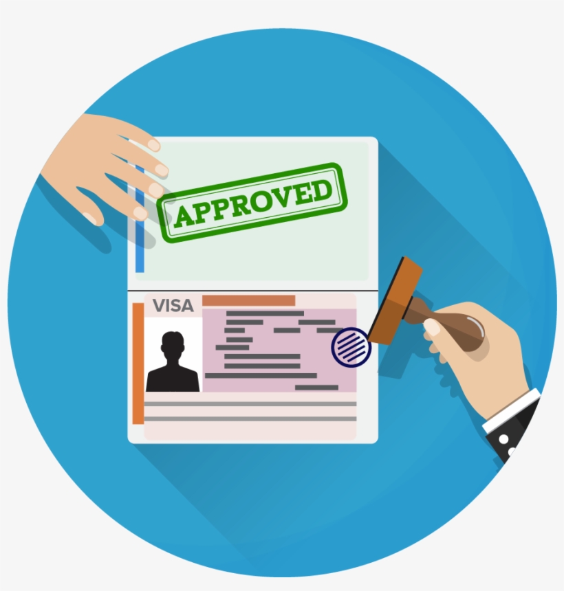 Receive Visa - Vector Passport PNG Image | Transparent PNG Free ...