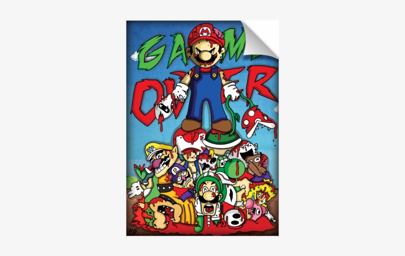 Game Over - Cartoon PNG Image | Transparent PNG Free Download on SeekPNG