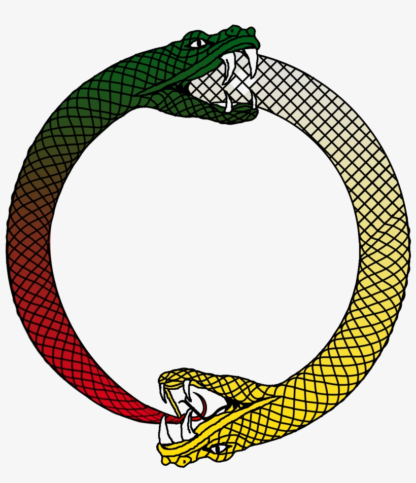 Imagethe Double Ouroboros - Double Ouroboros PNG Image | Transparent ...