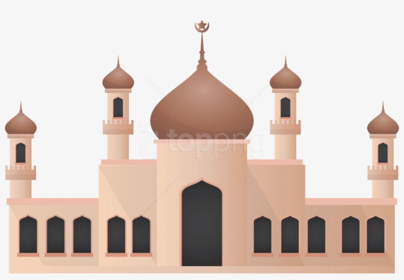 Download Mosque Vector Png Images Background - Chapel PNG Image ...