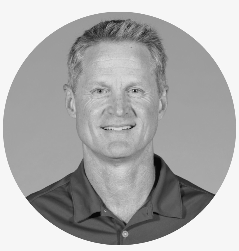 Steve Kerr Is The Coach Of The Golden State Warriors - Man PNG Image ...