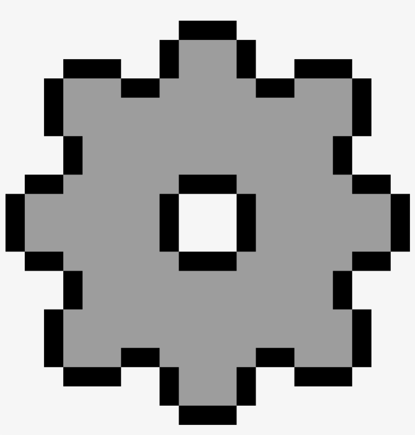 Download Settings Icon - Disegni Pixel Art Animali | Transparent PNG ...